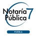 La Notaría Pública número 7 de la Ciudad de Puebla